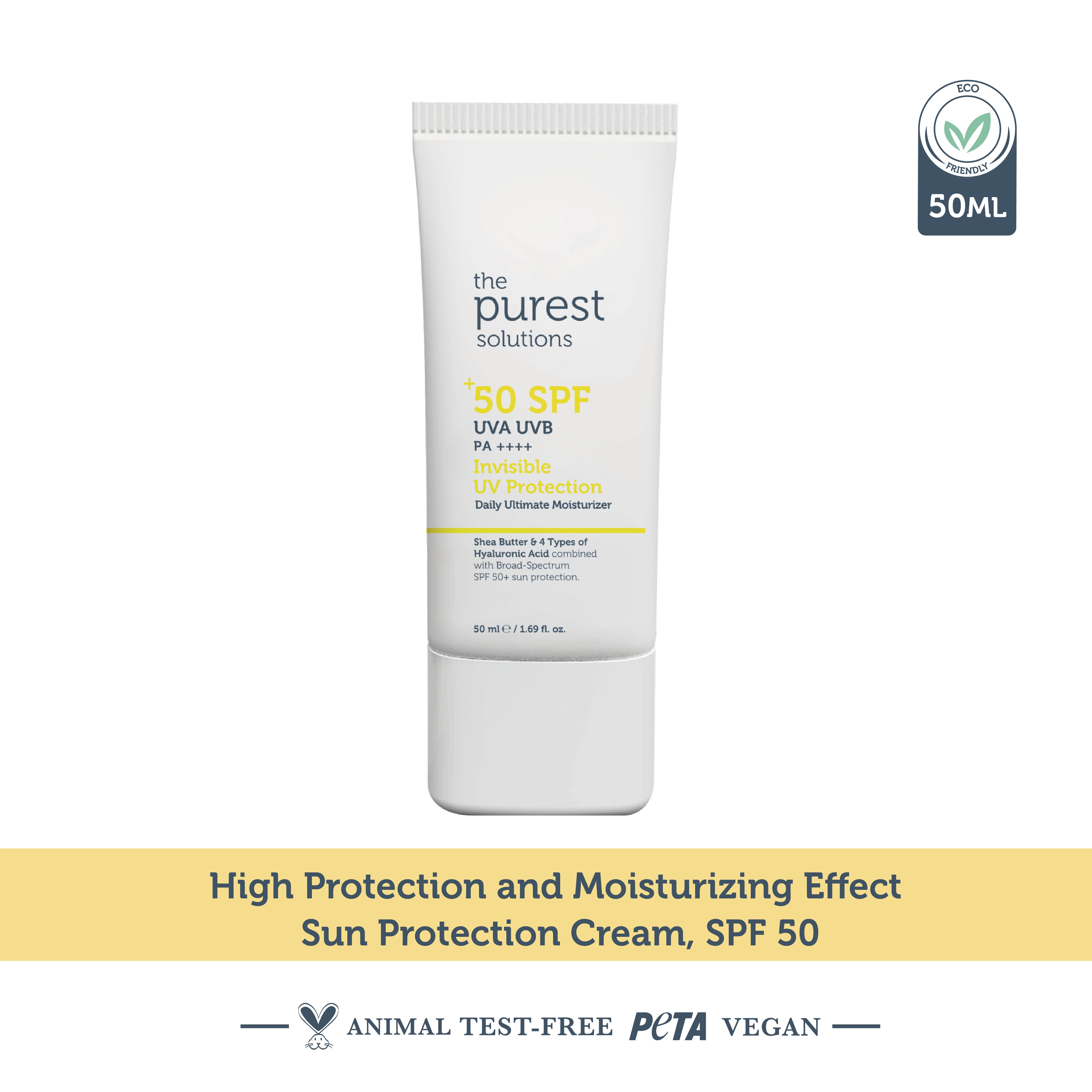 THE PUREST SOLUTIONS | INVISIBLE UV PROTECTION SPF 50+ INTENSIVE ...